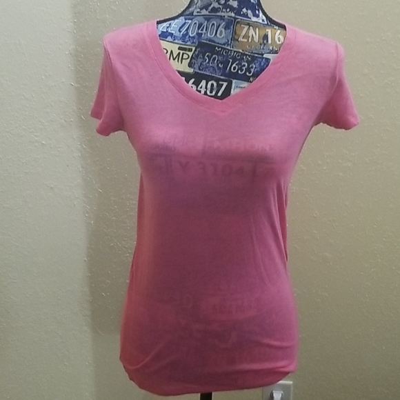 Active Basic | Tops | 4 Items For Pink V Neck Tee | Poshmark